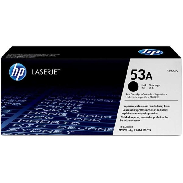 En Uygun HP Q7553A (53A) Siyah Orjinal Toner | GüvenToner
